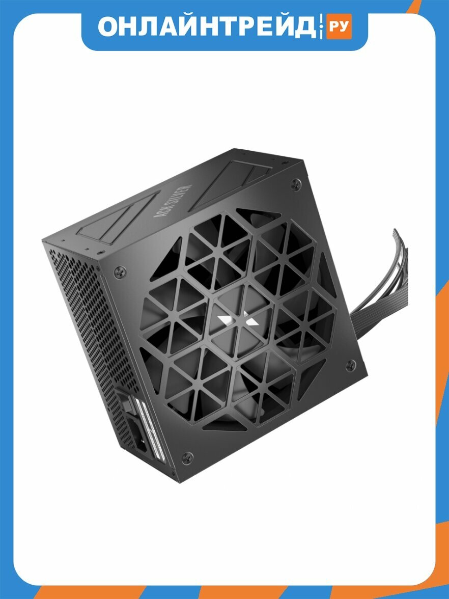 Блок питания 1STPLAYER ACK SILVER, 750W, 80+ Silver, ATX 3.1 (HA-750BA7-BK)
