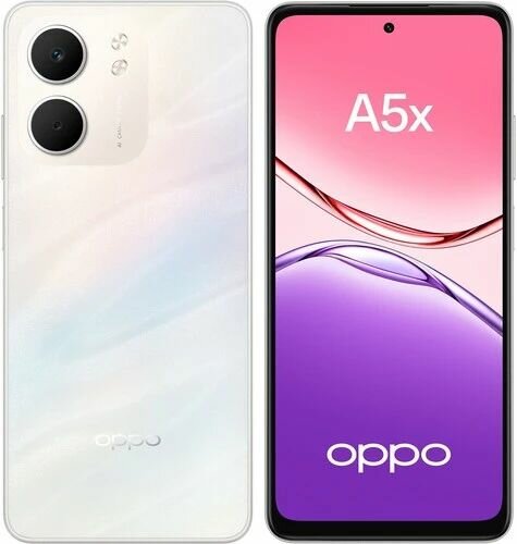6,67" Смартфон OPPO A5x 4/128 ГБ (6932169371018) белый