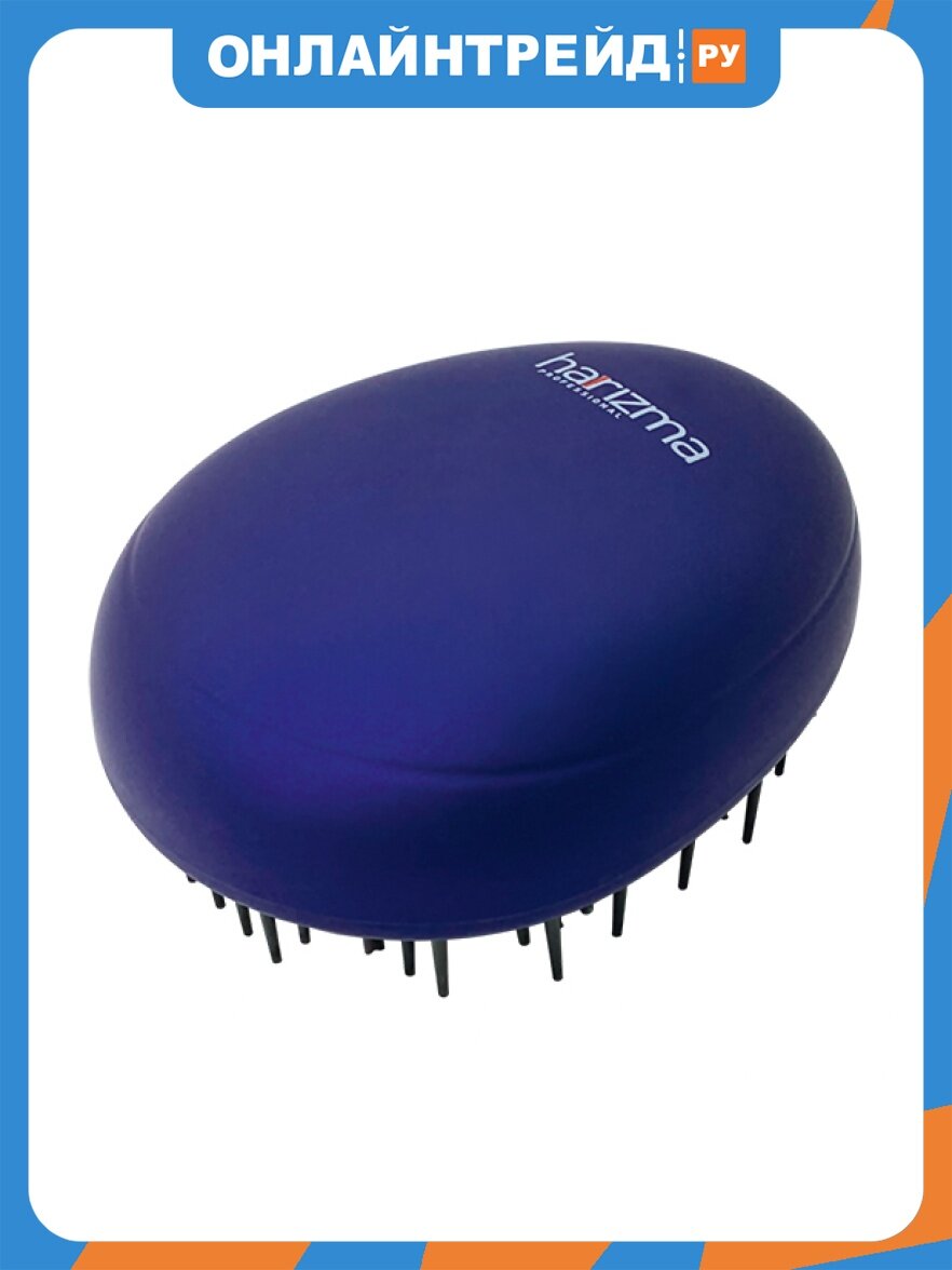 Щетка массажная Harizma h10644-32 D'tangler Ночная фиалка