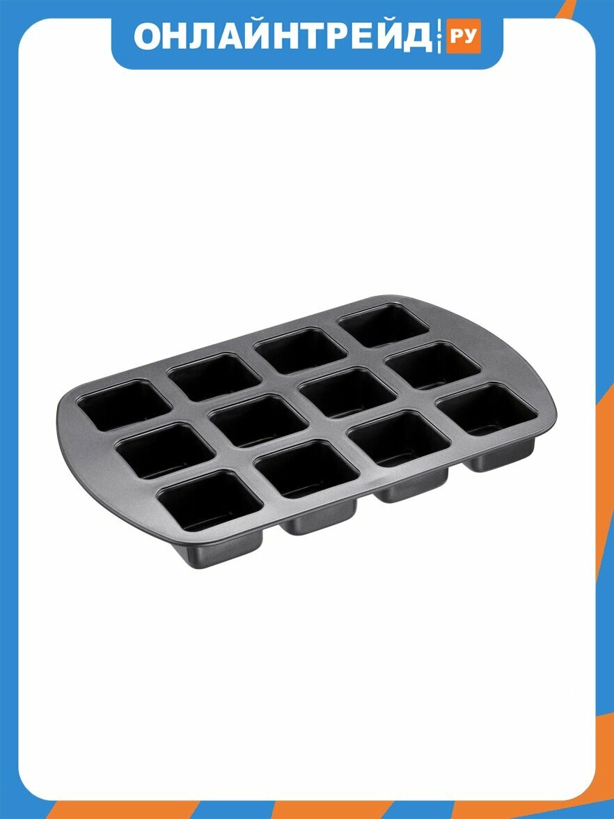 Форма для кексов Regent Inox Linea EASY 93-CS-EA-4-14, 12 ячеек 40,2х27,3х4 см