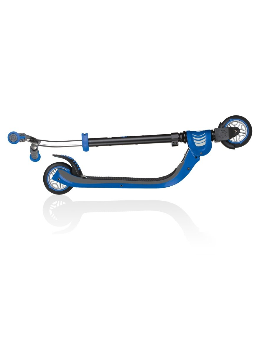 Самокат Globber Foldable Flow 125, синий — фото 1