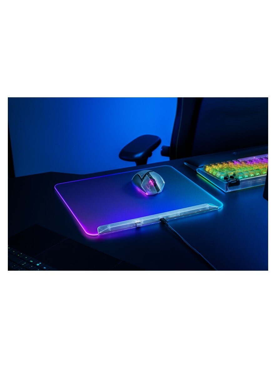 Коврик для мыши Razer Firefly V2 Pro - Phantom White — фото 1