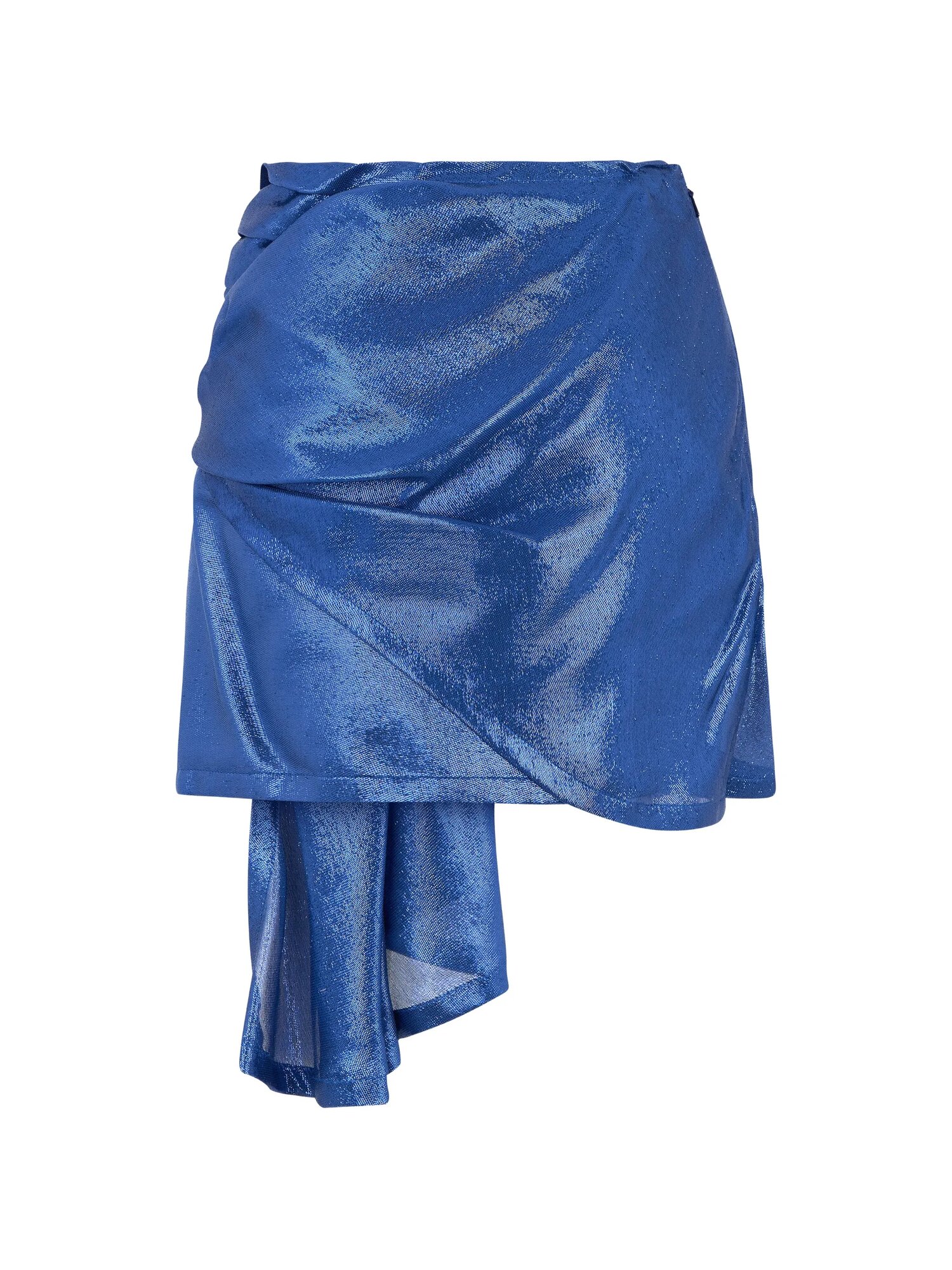 Юбка Alberta Ferretti Draped mini skirt, размер 40 — фото 1