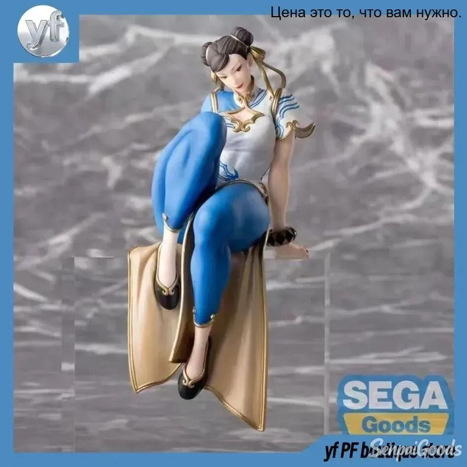 SEGA Фигурка Уличный Боец Чунь Ли / Street Fighter Chokonose Figure Chun-Li