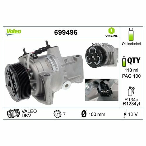 Компрессор кондиционера Valeo 699496