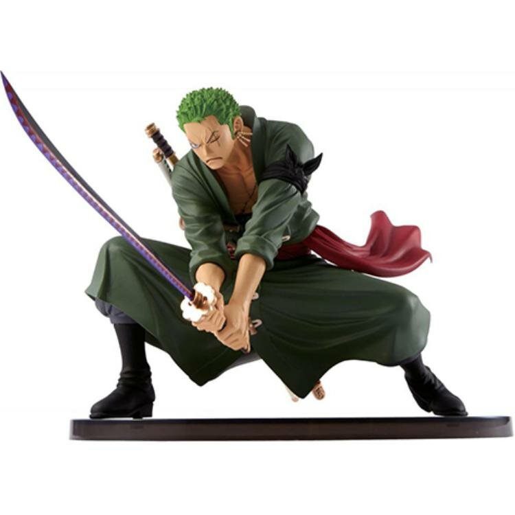 Фигурка унисекс BANPRESTO Roronoa Zoro Sc One Piece, King Of Styling, Top Showdown 4 Battles Scale Figures