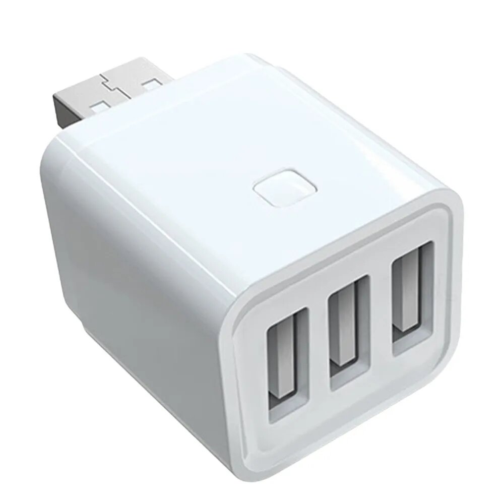 Аксессуары для электроники Tuya Smart ZigBee 3 USB-адаптер-переключатель 5 В Мини-USB-адаптер питания(Пластик)