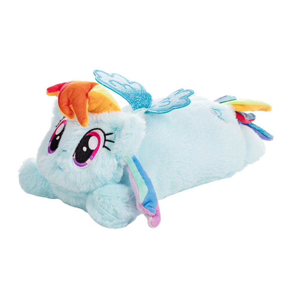 Пенал плюшевый унисекс PinkyPinky My Little Pony, Rainbow Dash, 3D эффект