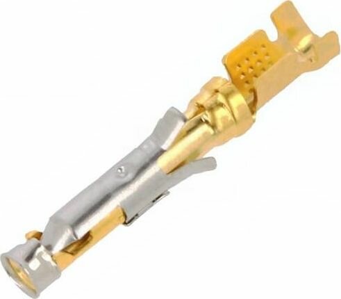 TE Connectivity 163084-2 Контакт, "мама", 0,75#1,5мм2, 18#16AWG, Type III+, позолота, обжим, 1шт
