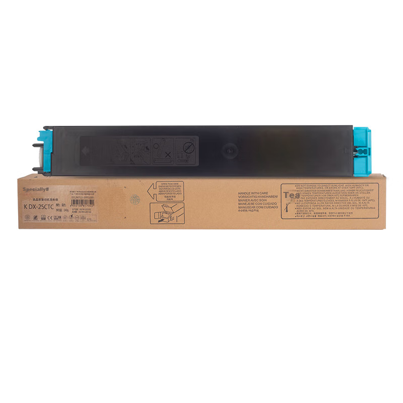 Чернильная кассета KST K DX-25CTC синяя совместимая с Sharp DX-2008UC/2508NC 6500 страниц Цвет：Модель DX-25CTC