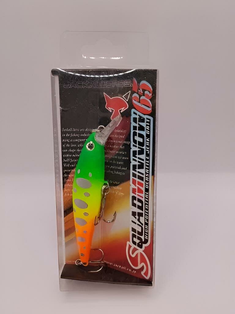 Воблер Jackall Squad Minnow, 6 см, 6 г, плавучесть SP, система дальнего заброса