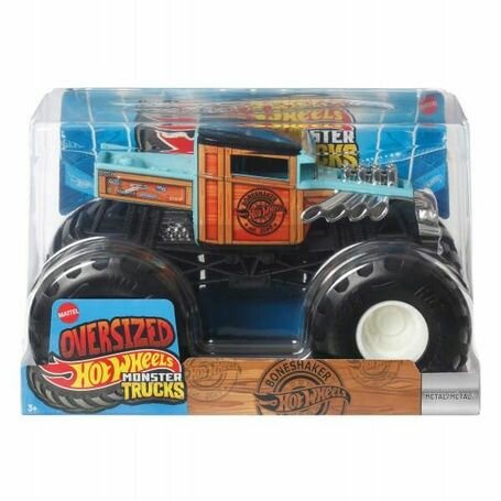 Игрушечный транспорт Hot Wheels MONSTER TRUCK - Bone Shaker, OVERSIZE 1:24 - Хот Вилс JKP84