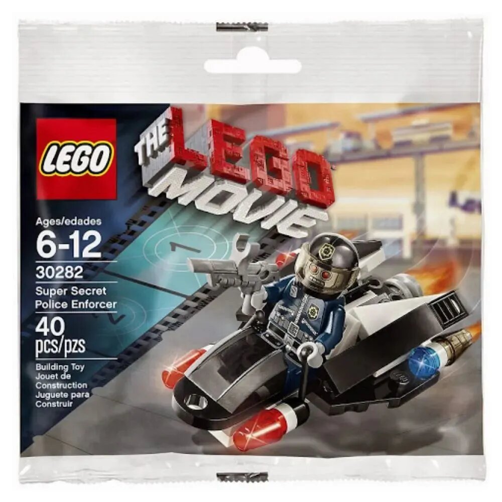 Лего 30282 Серия Большой фильм Super Secret Police Enforcer (Суперсекретный полицейский).
