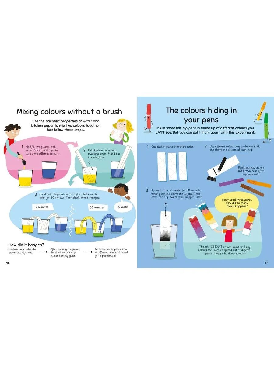 Usborne Science Experiments научные опыты — фото 1