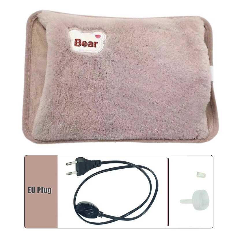 Электрическая грелка для рук Crolic Fur 220V Coffee Handwarmer