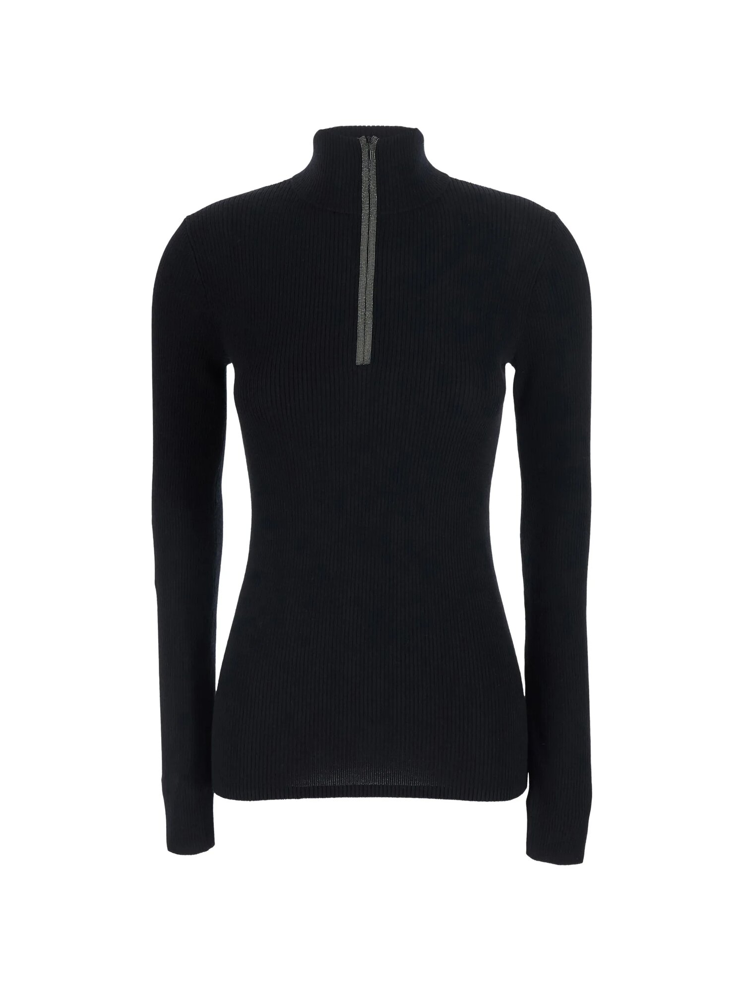 Свитер Monili-embellished ribbed-knit sweater