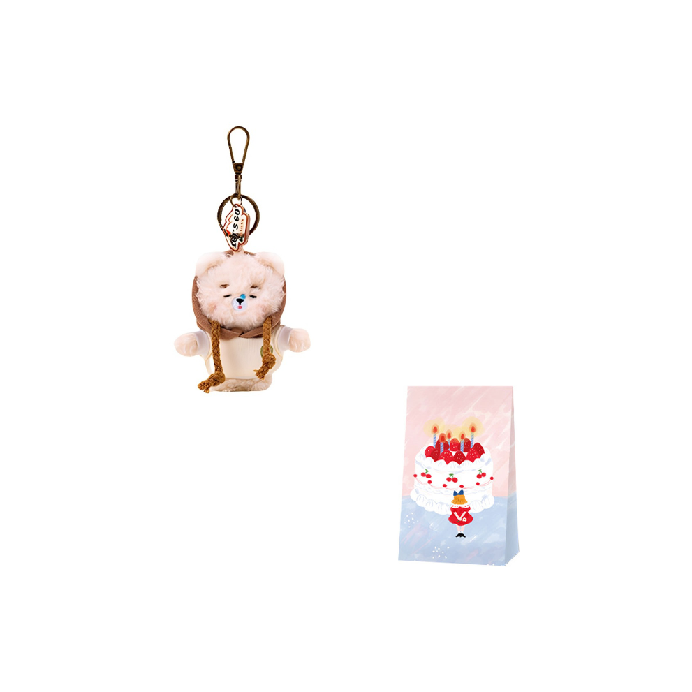 YANGWAWAHEXIAOXIONGTIAOWU BOLD BEAR Туристические Коллекция Шапки Кепки Мелочь Куклы Плюшевый Украшение 12cm