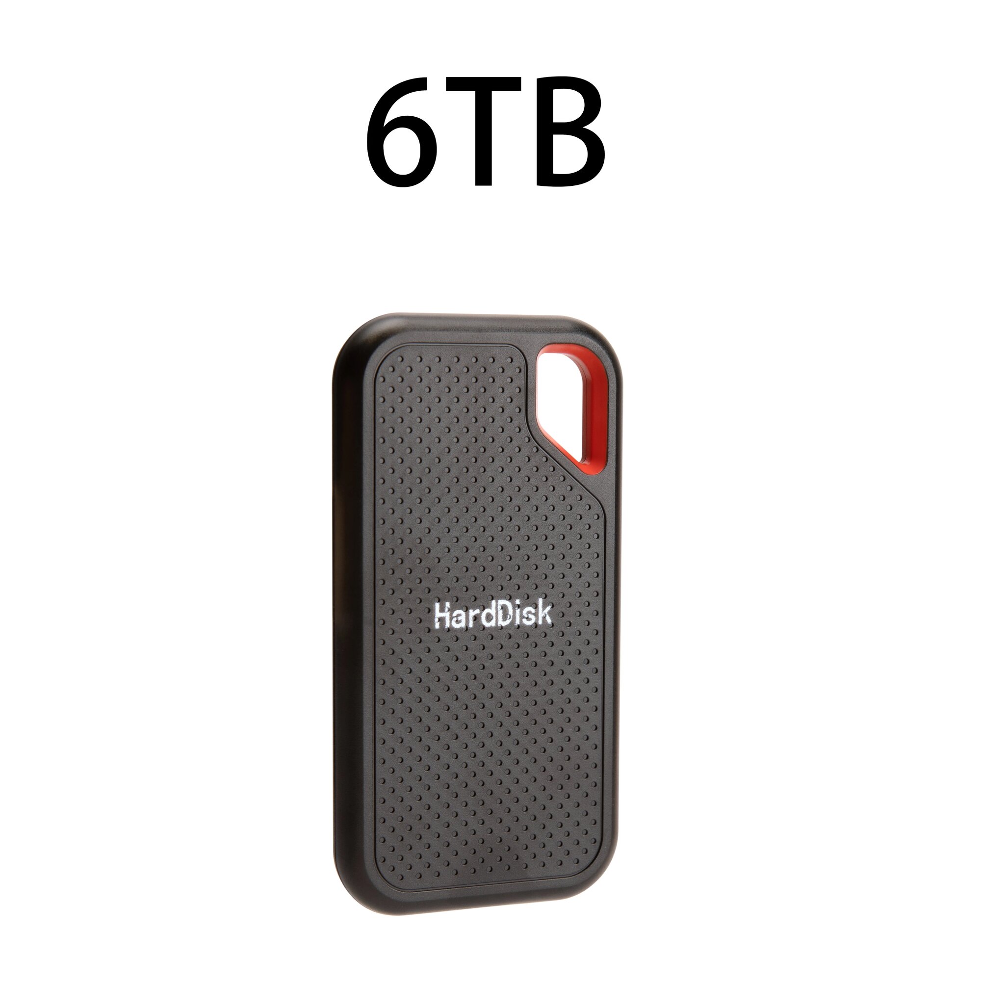 Портативный SSD Samsung 4 ТБ USB 3.1 Type-C Черный, 6TB