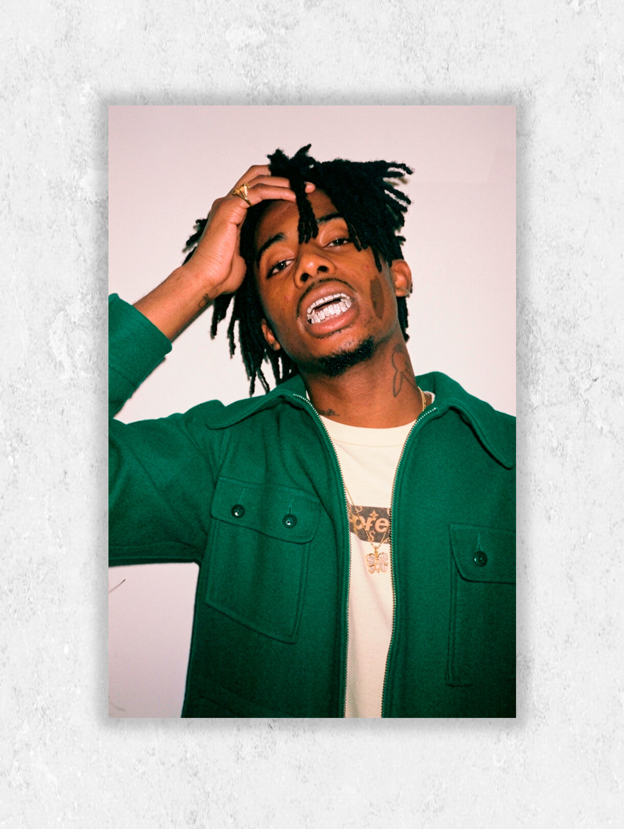 Постер "Playboi Carti 2" 46 см х 32 см