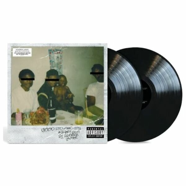 Виниловая пластинка KENDRICK LAMAR - GOOD KID, M.A.A.D. CITY (2LP, 10TH ANNIV.ED.), 0602448161406