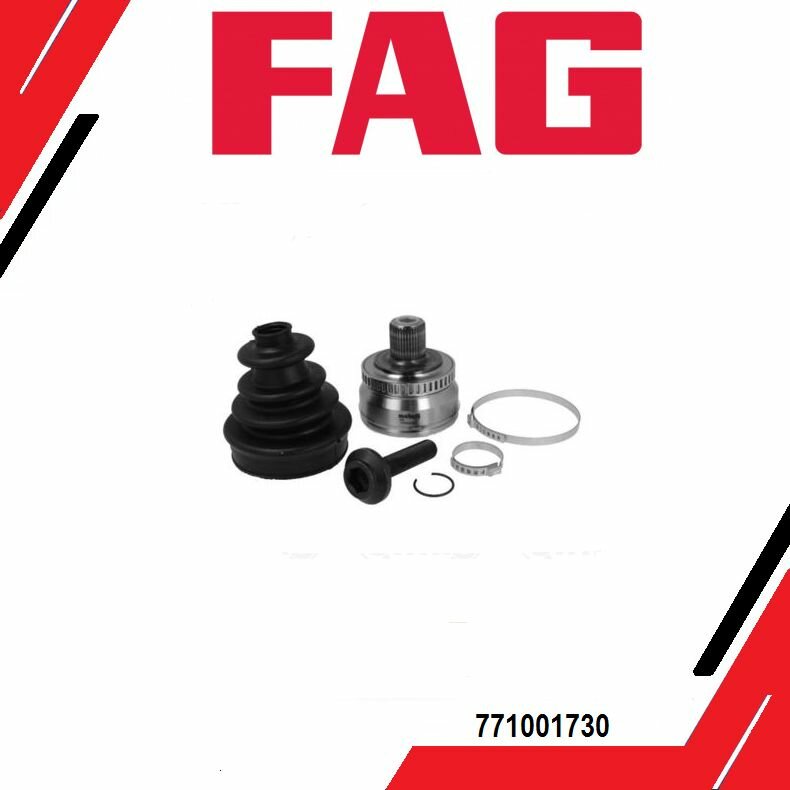 ШРУС наружный передний FAG 771001730 С ABS для AUDI A4 B6 (2000-2004)/ A6 C5 (1997-2004)