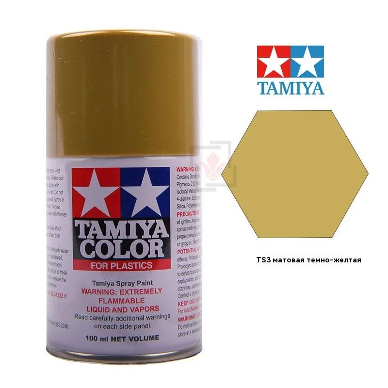 TAMIYA Краска для декорирования 1 шт, 100 мл./ 100 г.