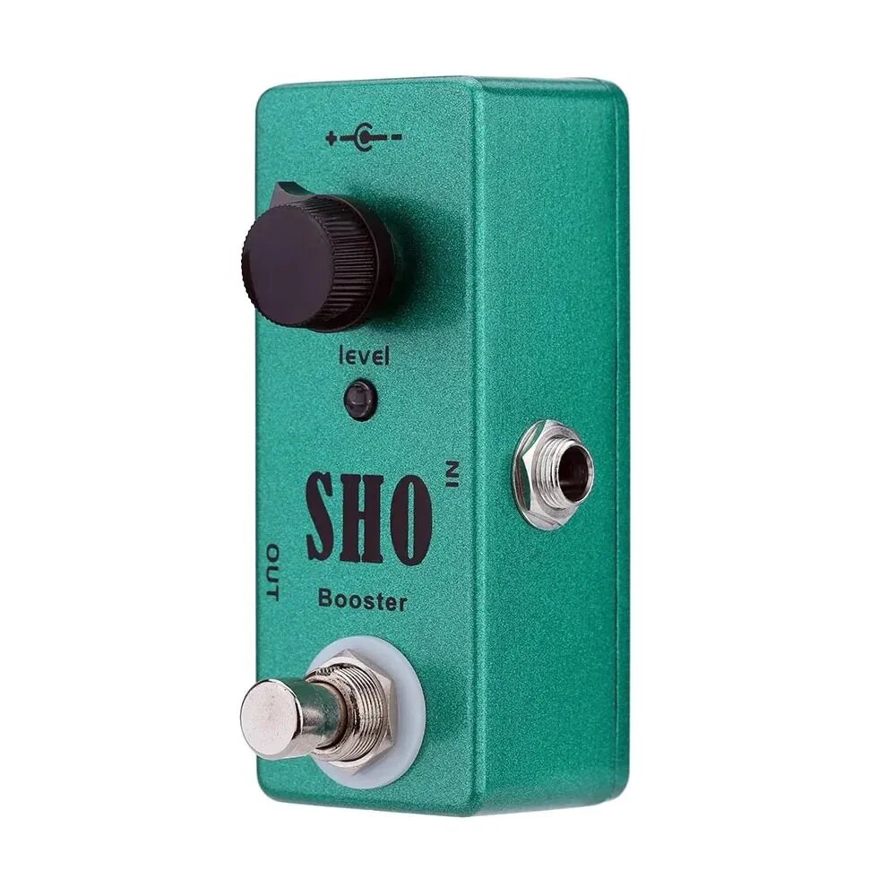 Mosky SHO Booster Pedal Педаль эффектов для электрогитары, Аксессуары для гитары с истинным байпасом, Гитарные партии