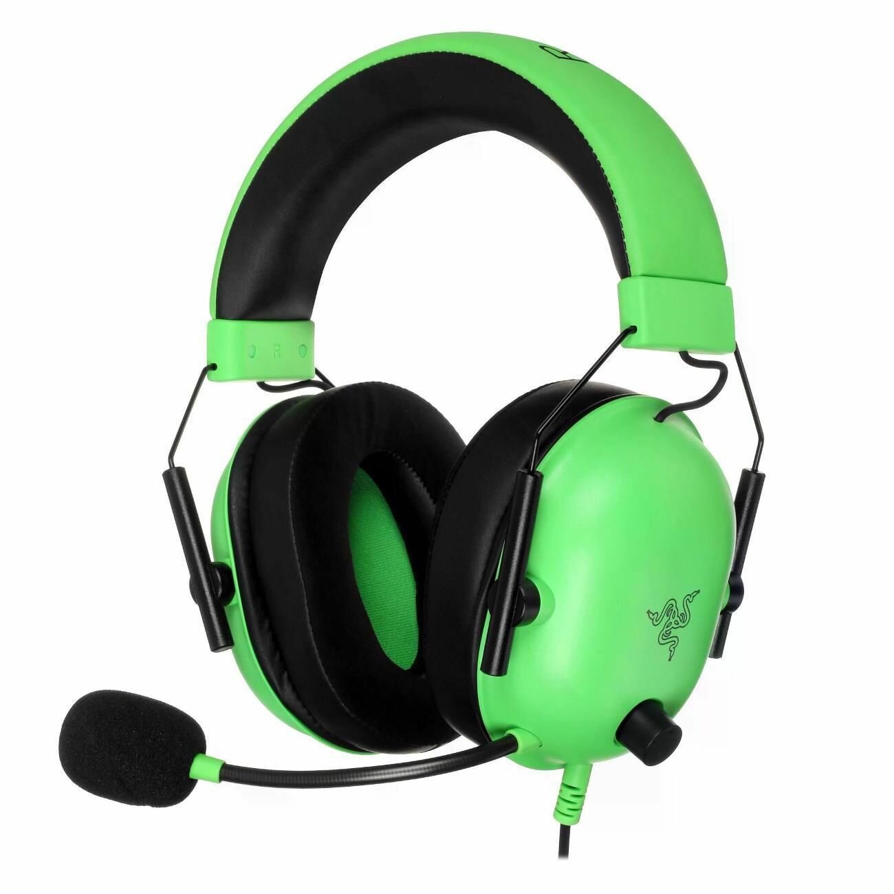 Игровые наушники Razer Blackshark V2 X зеленый (RZ04-03240600-R3M1)