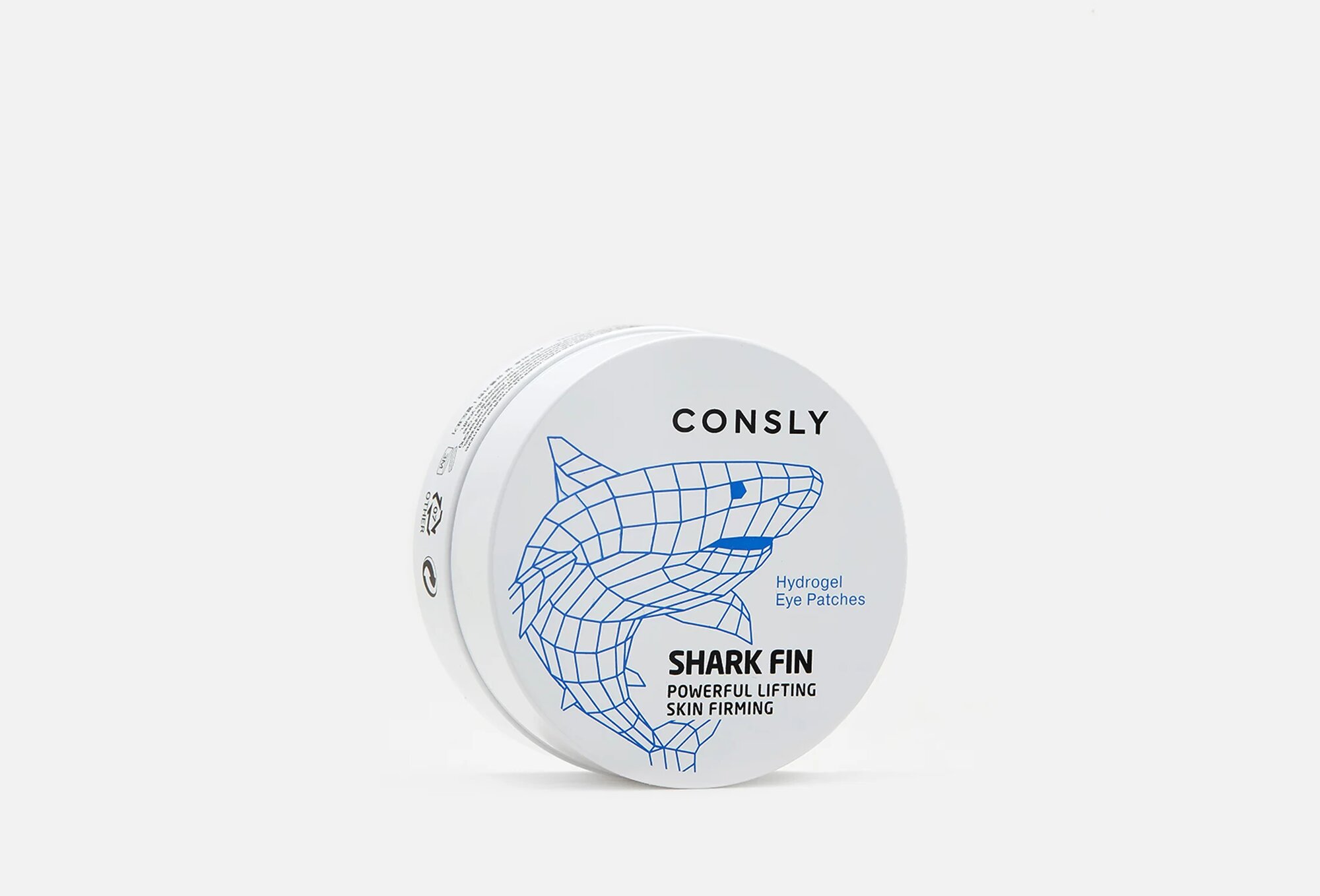 CONSLY Hydrogel Shark Fin Eye Patches Гидрогелевые патчи с экстрактом акульего плавника 60шт