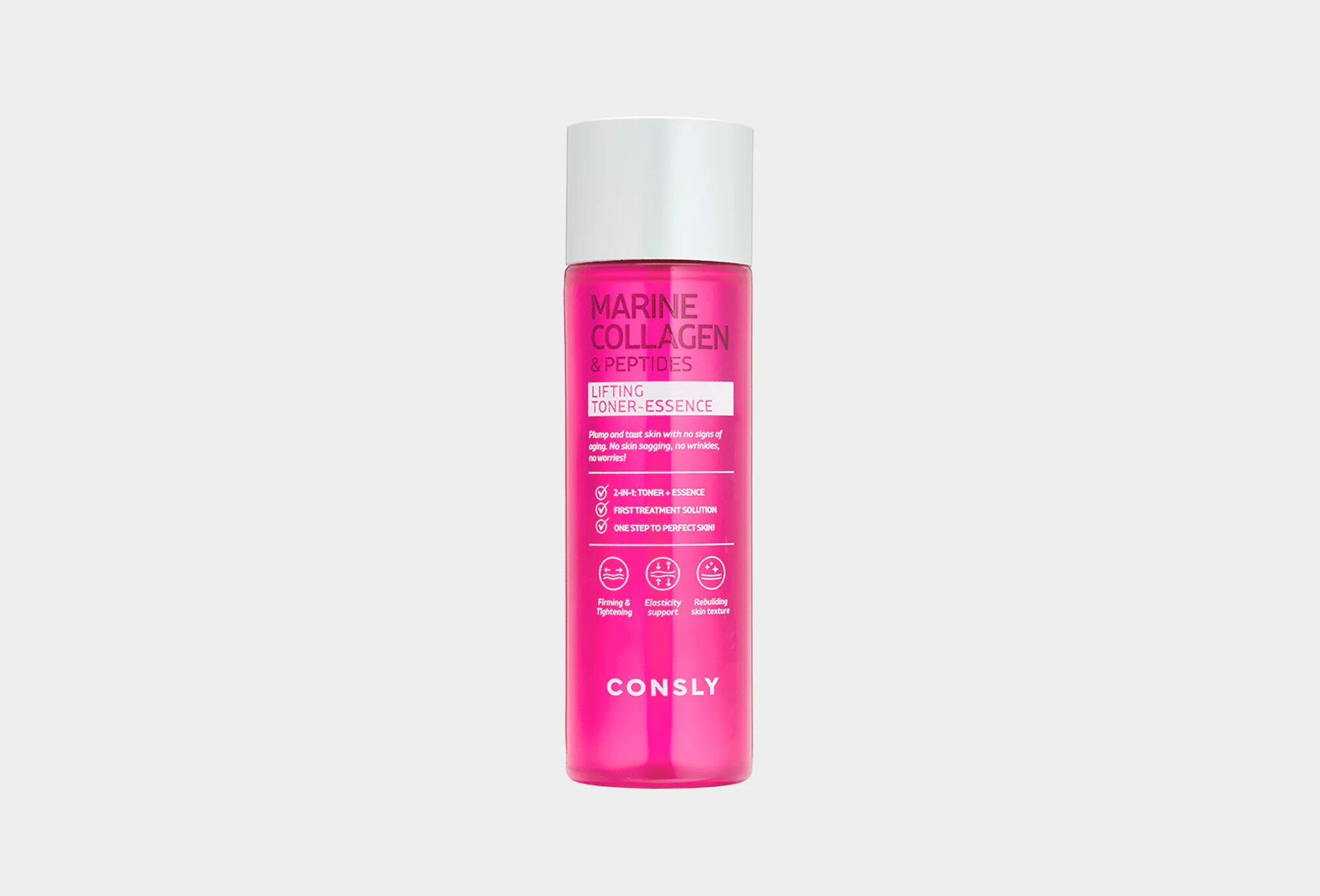 CONSLY Marine Collagen & Peptides Укрепляющий тонер-эссенция 200мл