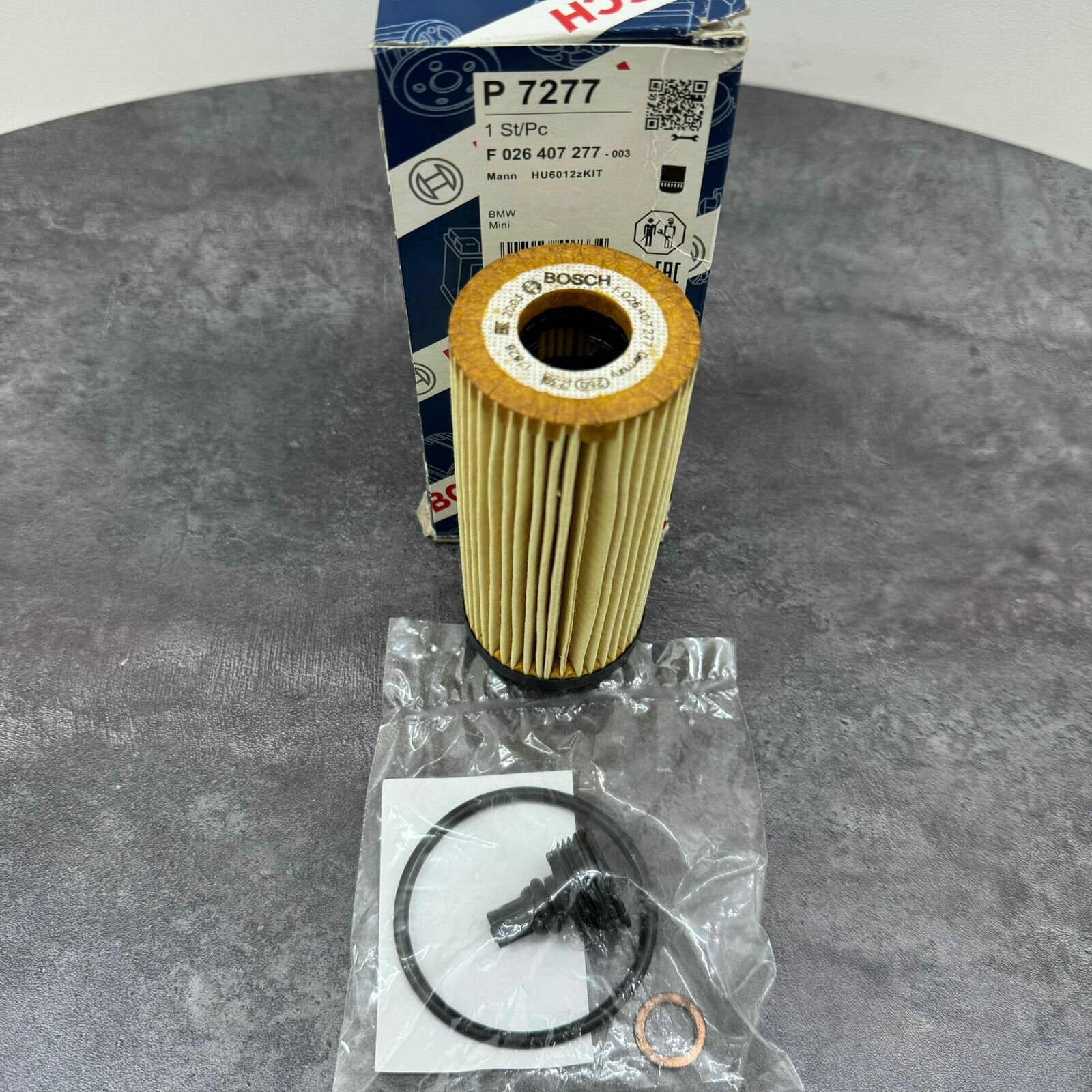 F026407277 Фильтр масляный Bosch BMW 1(F40)/2(F45)/X1 II F48)/X2(F39) mot. B47/B48