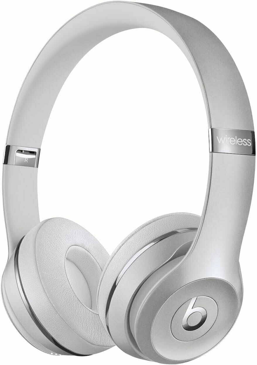 Беспроводные наушники Beats Solo3 Wireless Новое и оригинальное Global, Серебро/Silver