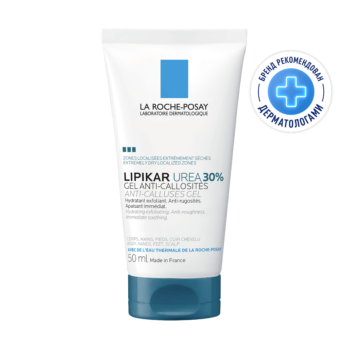 La Roche Posay Липикар Urea 30% Гель увлажняющий для сухой кожи 50мл