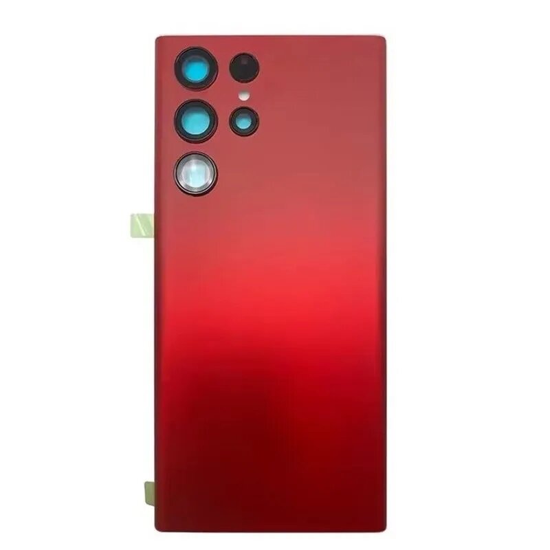 Оригинальная Задняя крышка для Samsung Galaxy S22 Ultra SM-S908, красный