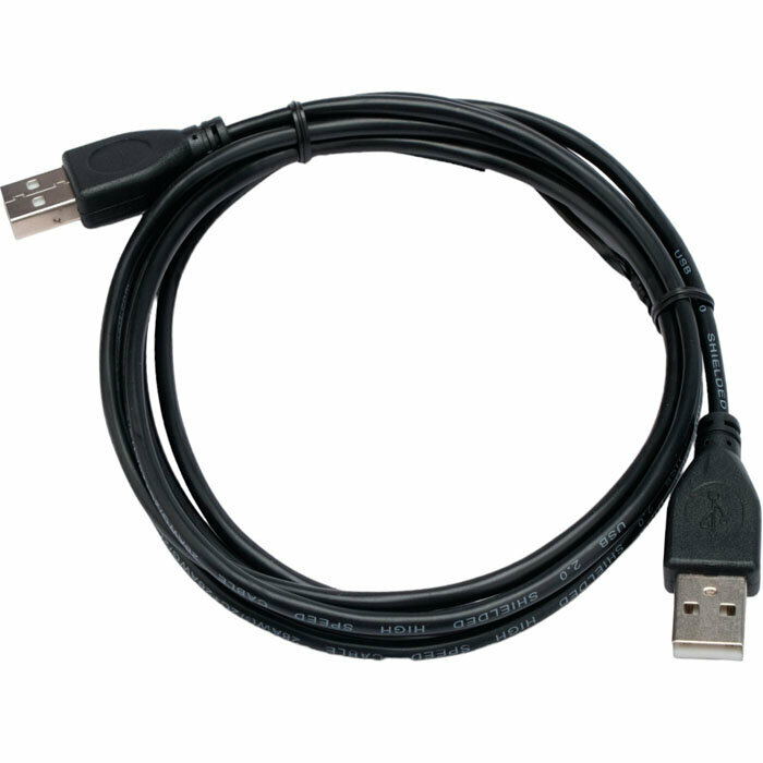Кабель USB-Am/Am Cablexpert CC-USB2-AMAM. экран, PRO. медь 26/28AWG - 1.8м чёрный
