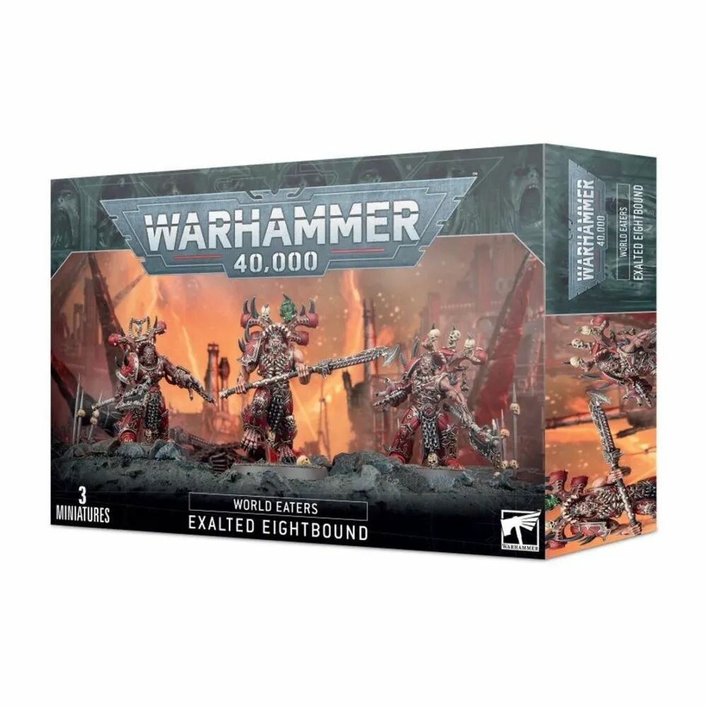 Warhammer 40000 -WORLD EATERS : EXALTED EIGHTBOUND- миниатюры