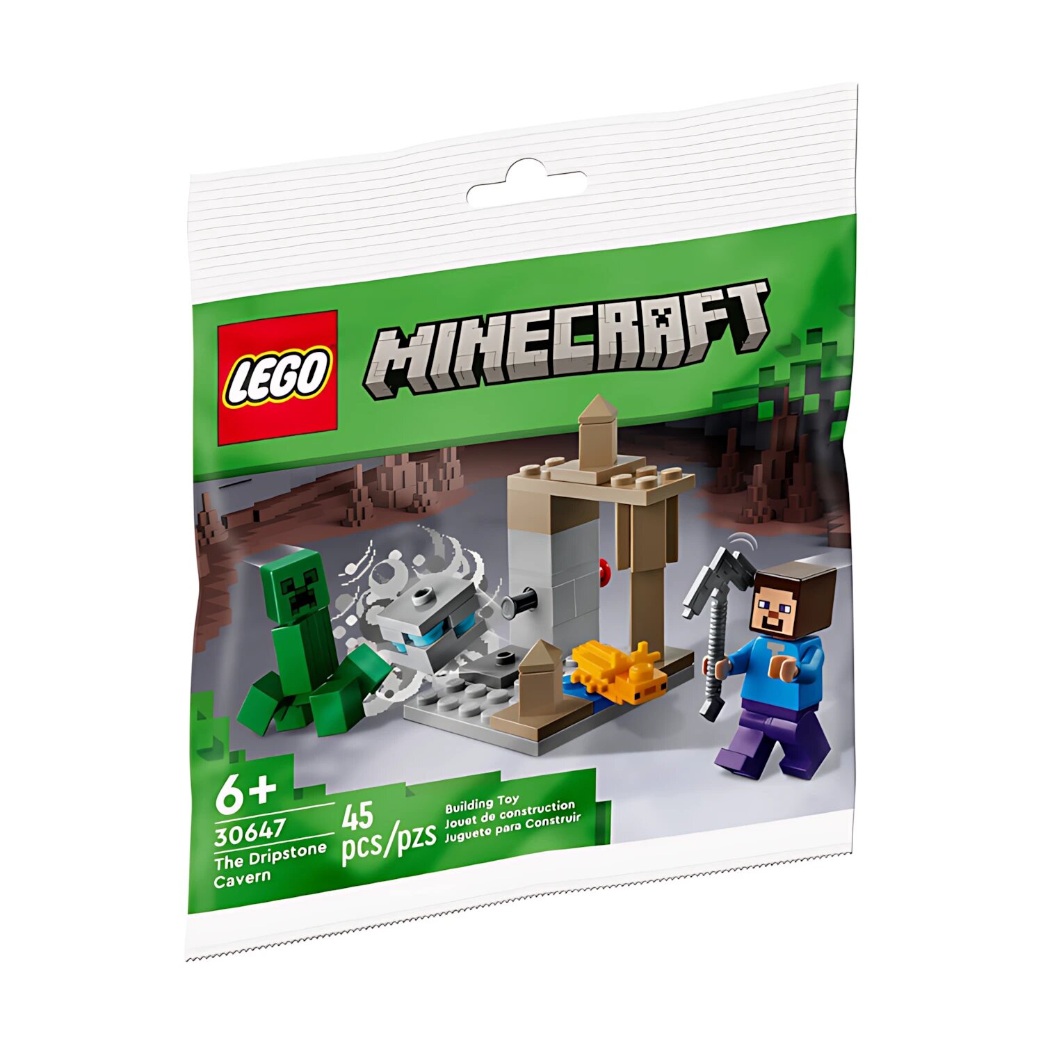 Конструктор LEGO Minecraft 30647 Капельная пещера