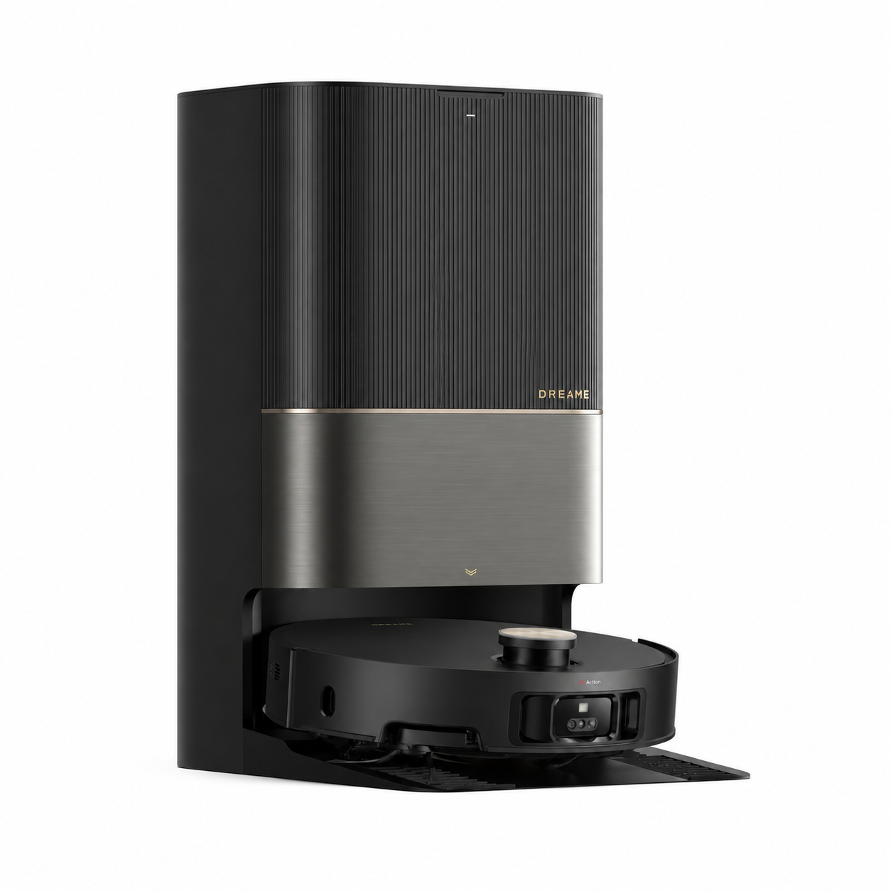 Моющий робот-пылесос Xiaomi Robotic Vacuum Cleaner Dreame X50 Ultra Complete, Black (Черный) Global