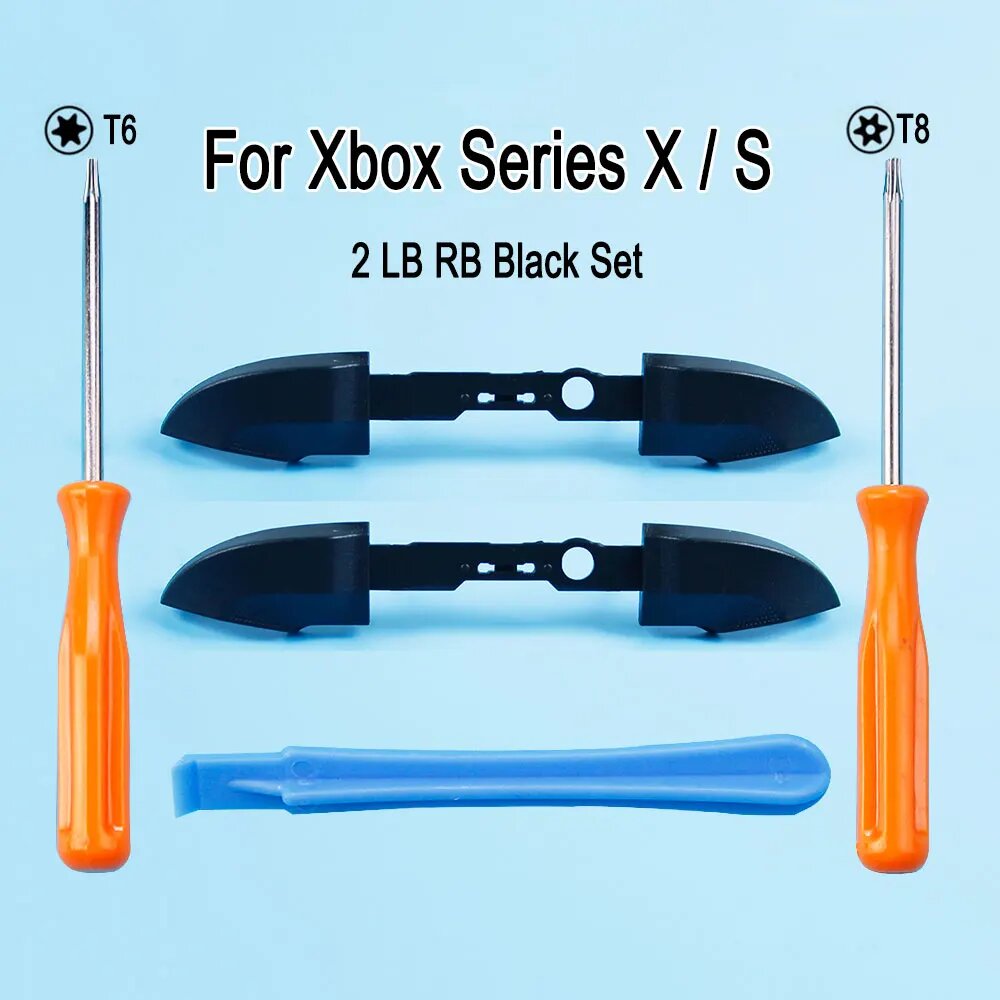 Комплект кнопок RB/LB Black Model A для Xbox Series X/S