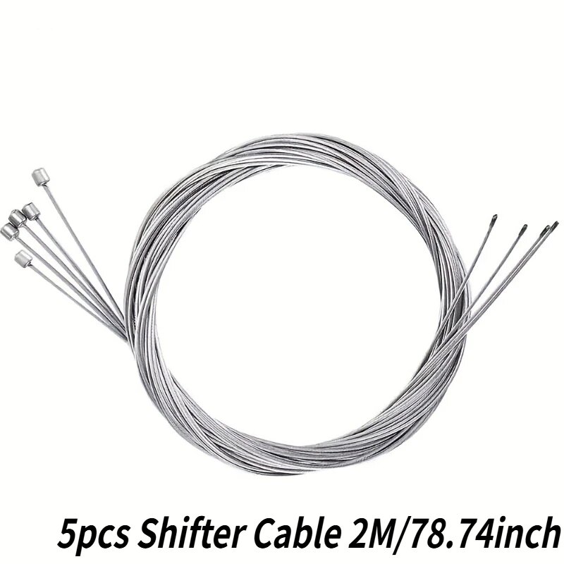 Комплект тросов для велосипедов 5 шт 5pcs Shifter Cable