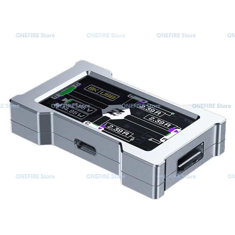 AIPHY HMLAB ZNEO USB-концентратор 5 портов 8K HMHUB Silvery