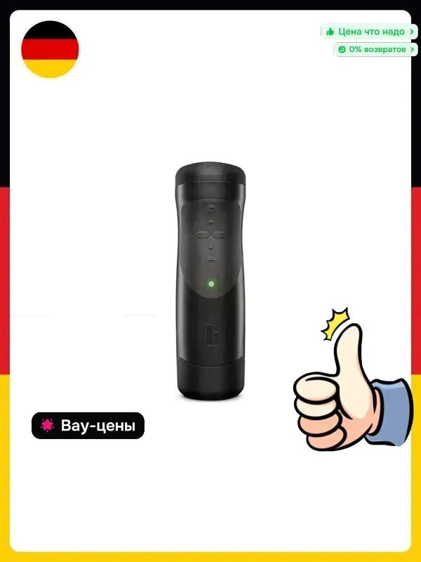 Мастурбатор The Handy Interactive Stroker Masturbator VR Black