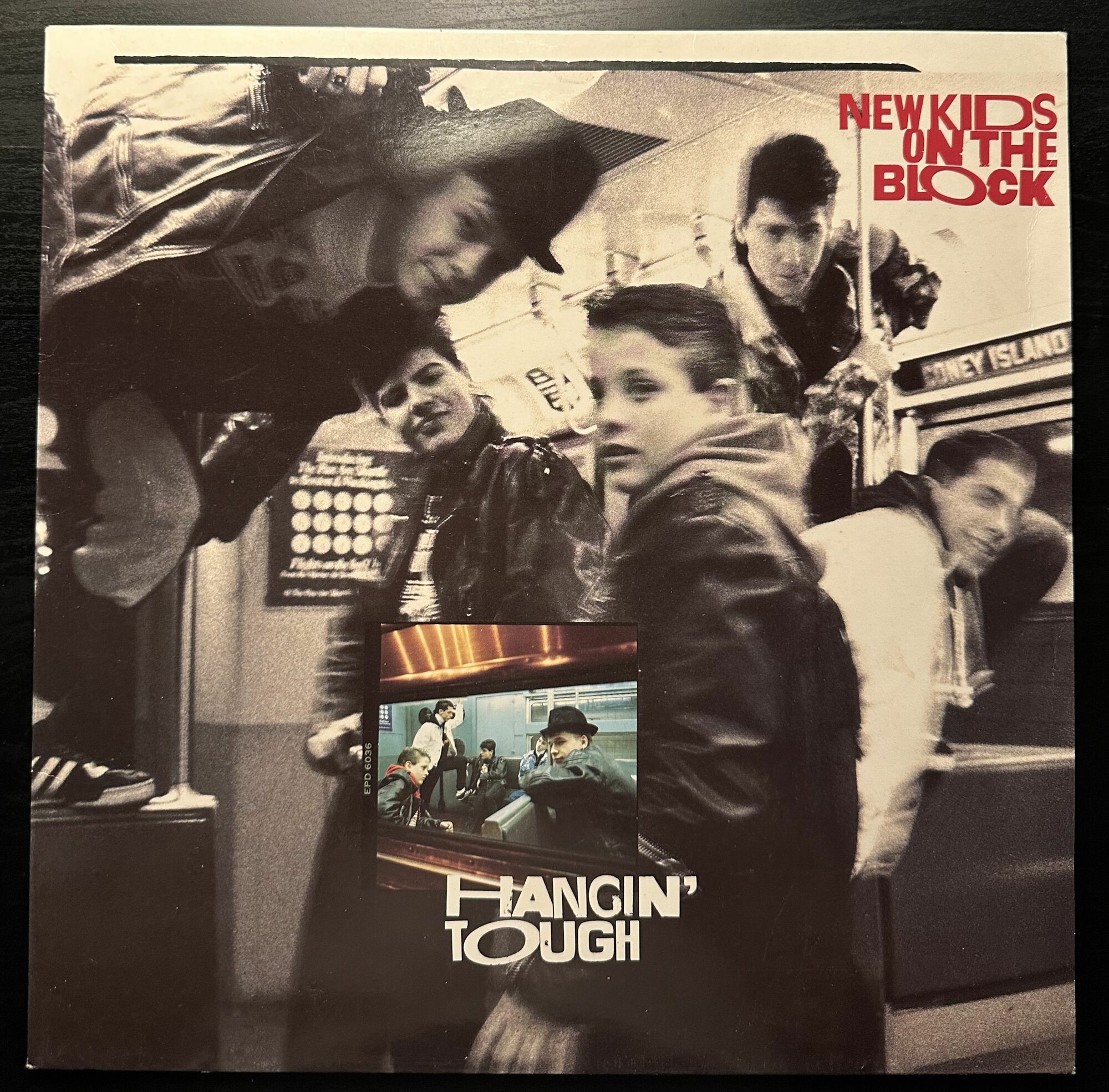 Виниловая пластинка New Kids On The Block Hangin' Tough (Голландия 1988г.)