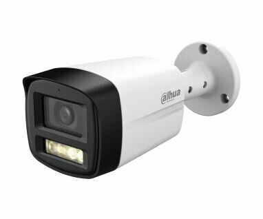Dahua DH-HAC-HFW1801TLMP-IL-A-0280B-S3 уличная цилиндрическая HDCVI-видеокамера 8Мп с интеллектуальной двойной подсветко