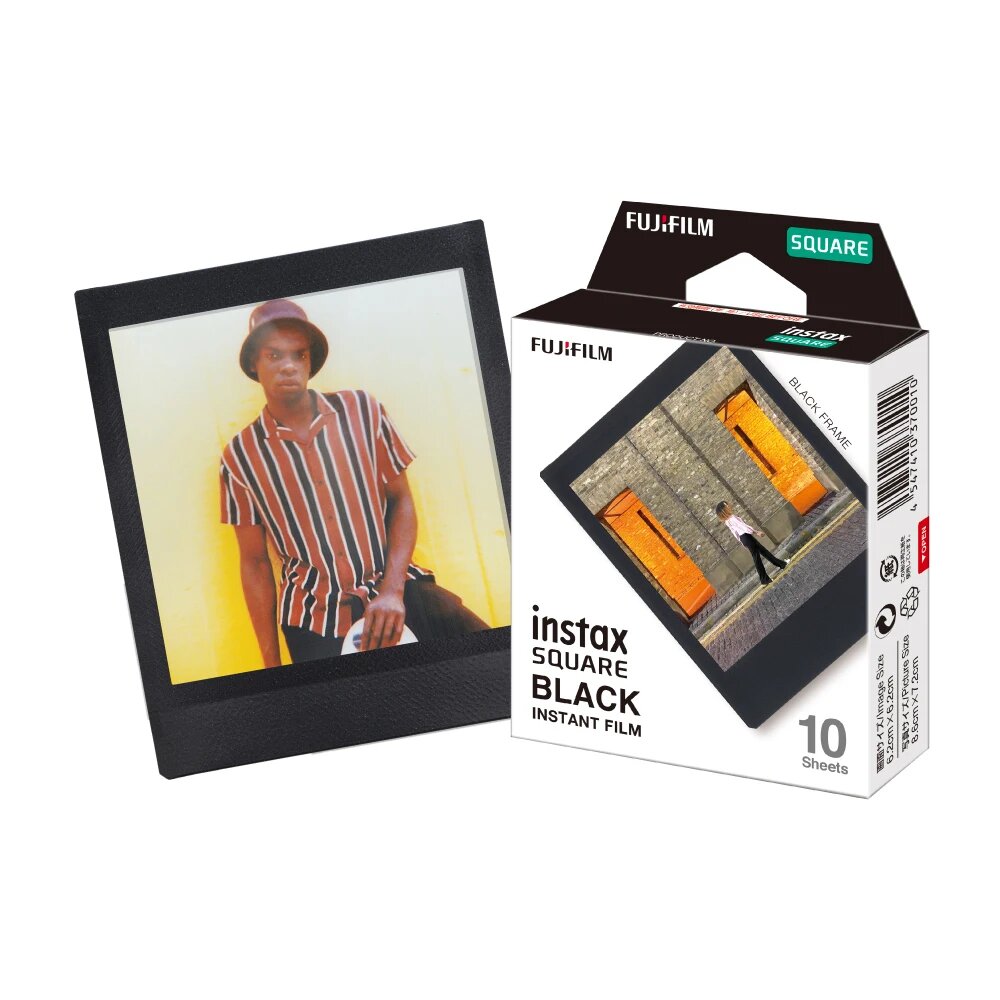 FUJIFILM Instax SQUARE Пленка 10 SQ Black
