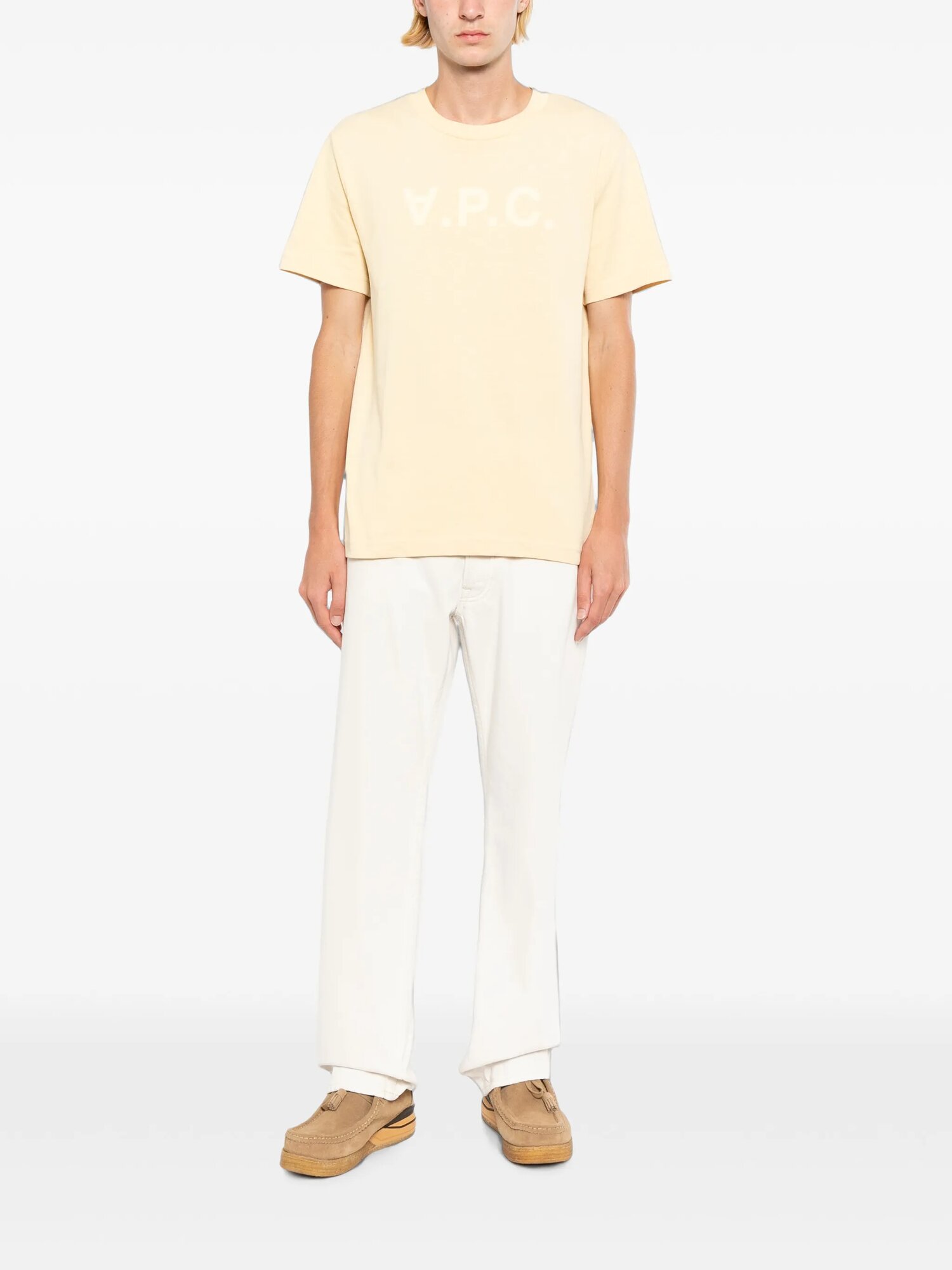 Футболка A.P.C. Stant Grand VPC, размер 42 EU, ochre yellow — фото 1