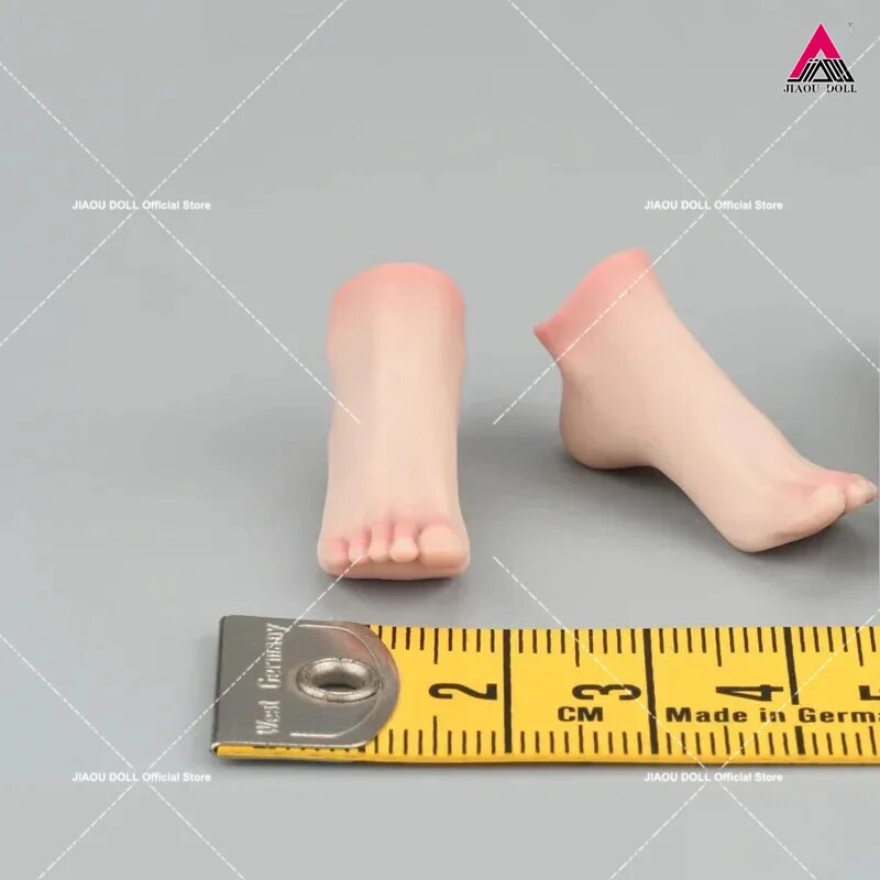 JIAOU DOLL 1/6 Женщина-солдат аксессуар для фигурок 12 дюймов Розовый, 1 pair feet pale
