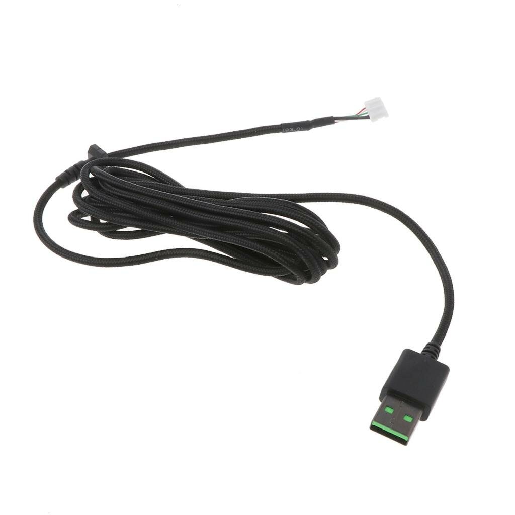 Мышь проводная DeathAdder Elite кабель USB нейлоновый оплетка, Черный