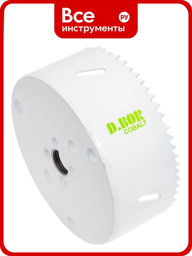 Коронка биметаллическая COBALT M42 105 мм D.BOR D-HS-BIM-CO-38-105