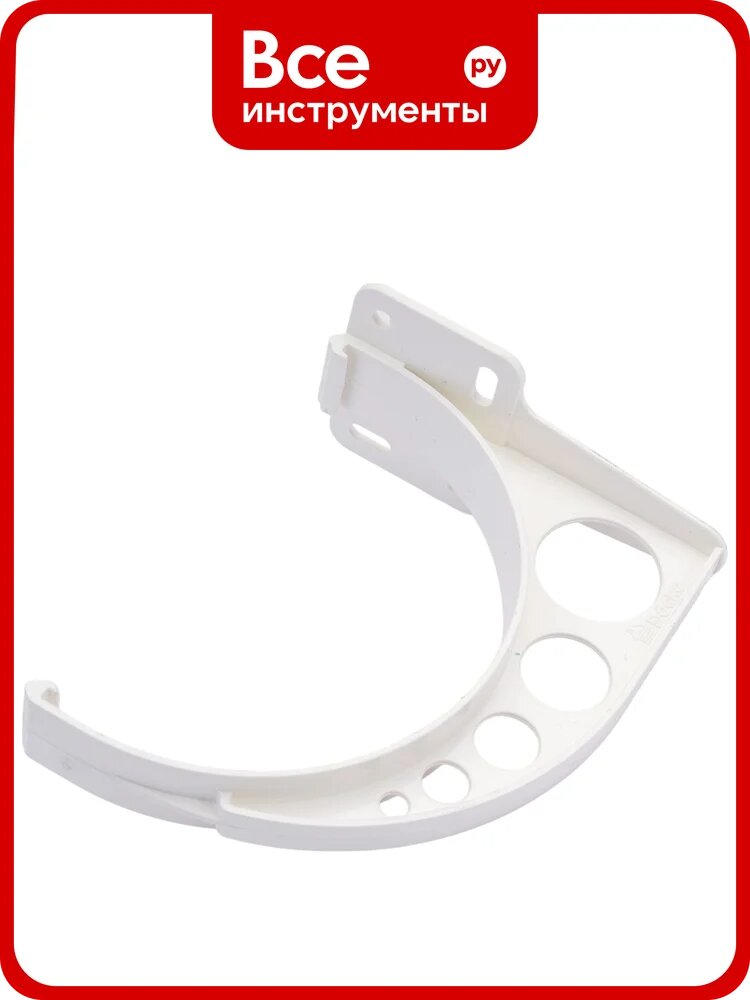 Кронштейн желоба Docke STANDARD 120 мм белый PVTY-1107